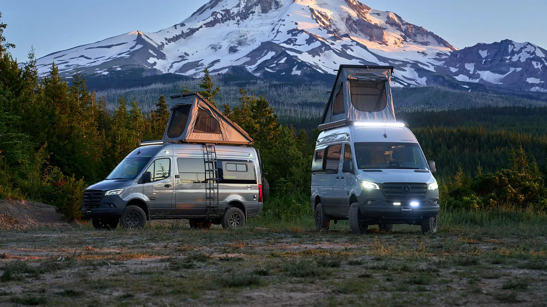 Overnight Class-B Adventure Van | Outside Van