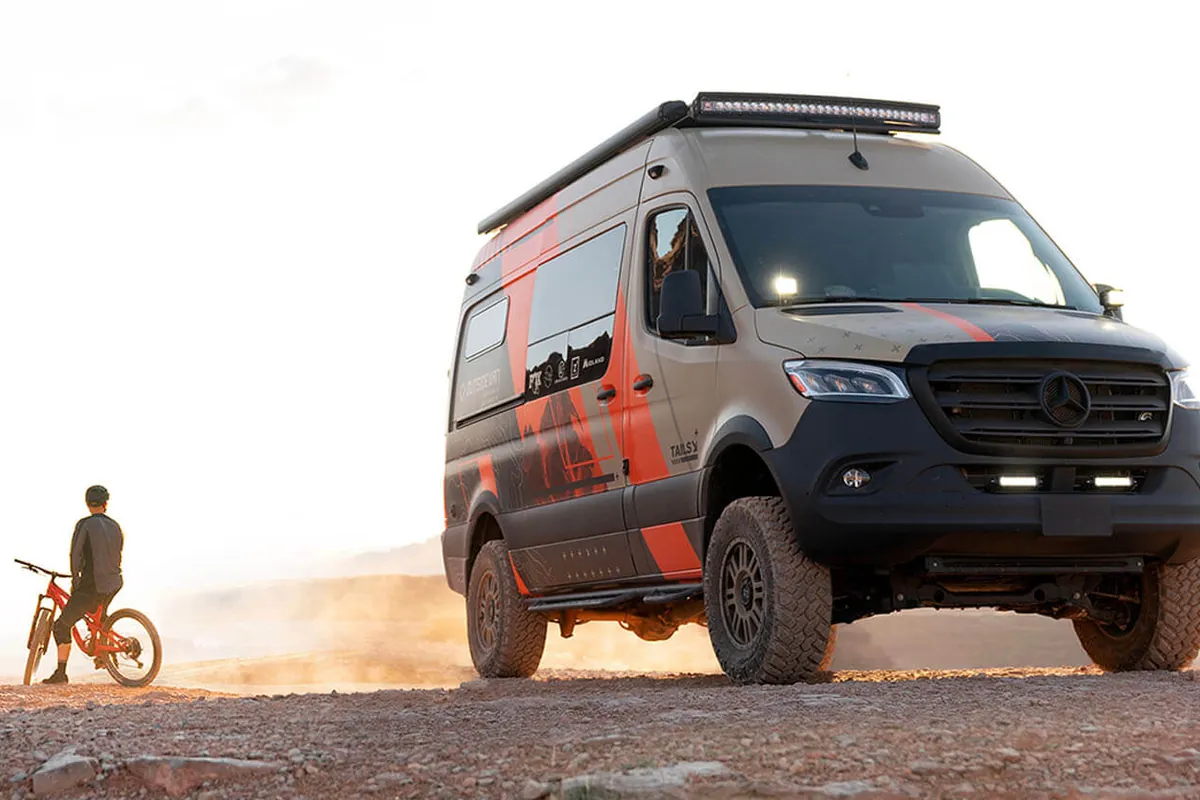 Custom Vans | Outside Van